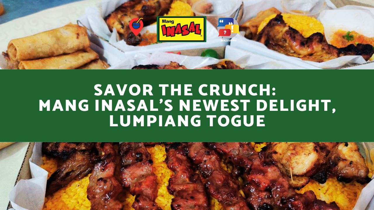 Savor the Crunch: Mang Inasal's Newest Delight, Lumpiang Togue
