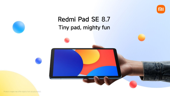 Small Size, Big Fun: Xiaomi Unveils the Redmi Pad SE 8.7