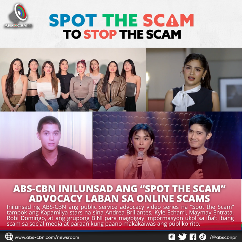 ABS-CBN Launches "Spot the Scam" — A Public Service Campaign Against ...