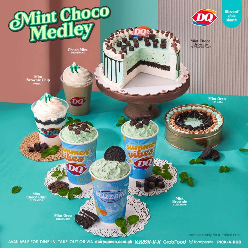 Discover DQ's Sweet Mint Choco Medley Series