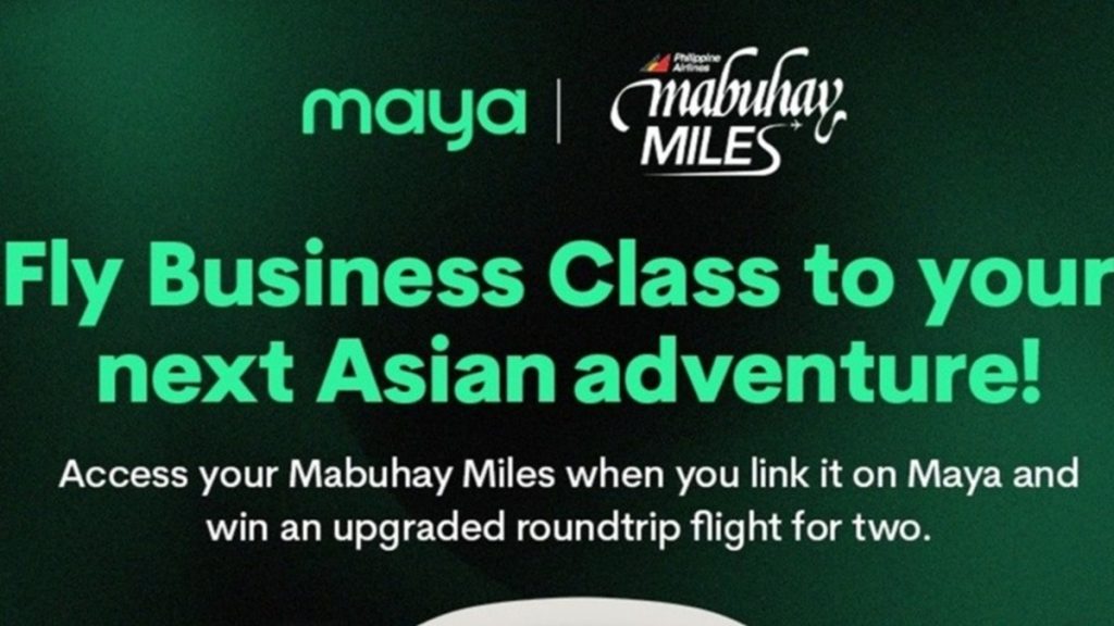 Link Mabuhay Miles in Maya, Experience PAL Business Class!