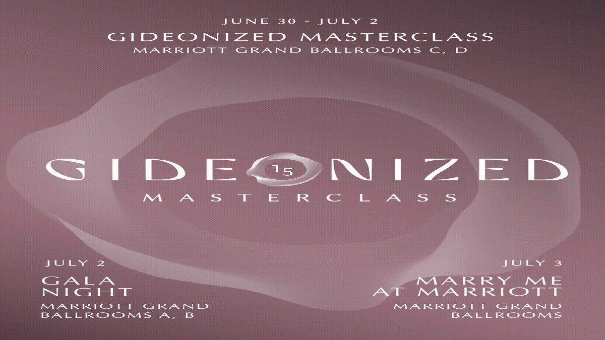 Gideon Hermosa Celebrates 15 Years with "Gideonized Masterclass"