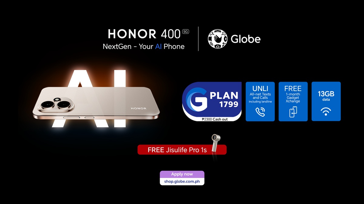 HONOR 400 5G: Globe Postpaid's New AI Phone