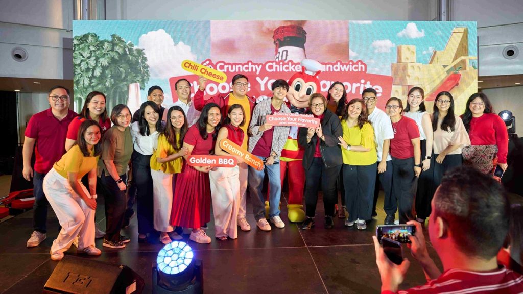 Jollibee's Crunchy Chicken Sandwich: Three New Flavors, Featuring ...
