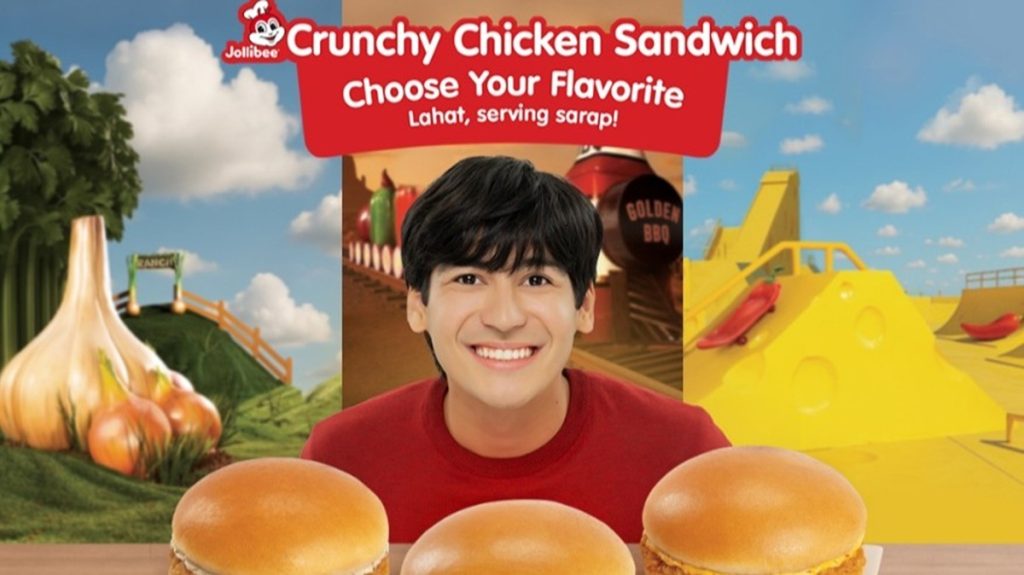 Jollibee's Crunchy Chicken Sandwich: Three New Flavors, Featuring ...
