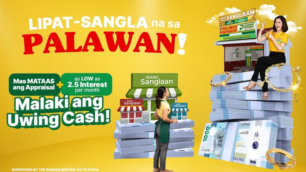Lipat Sangla: Bigger Take-Home Pay at Palawan Pawnshop