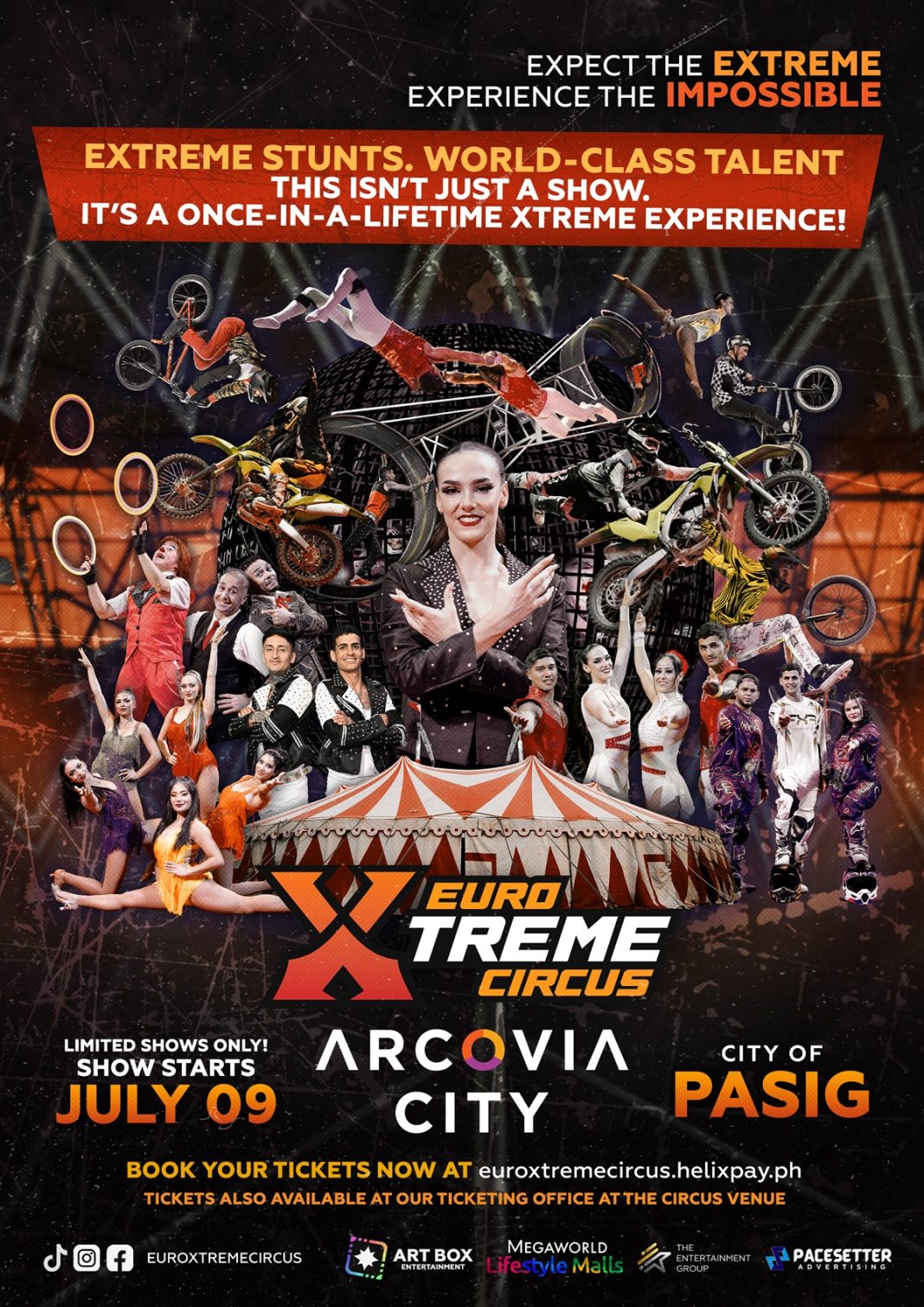 Arcovia City Welcomes EuroXtreme Circus for a Night of Thrills