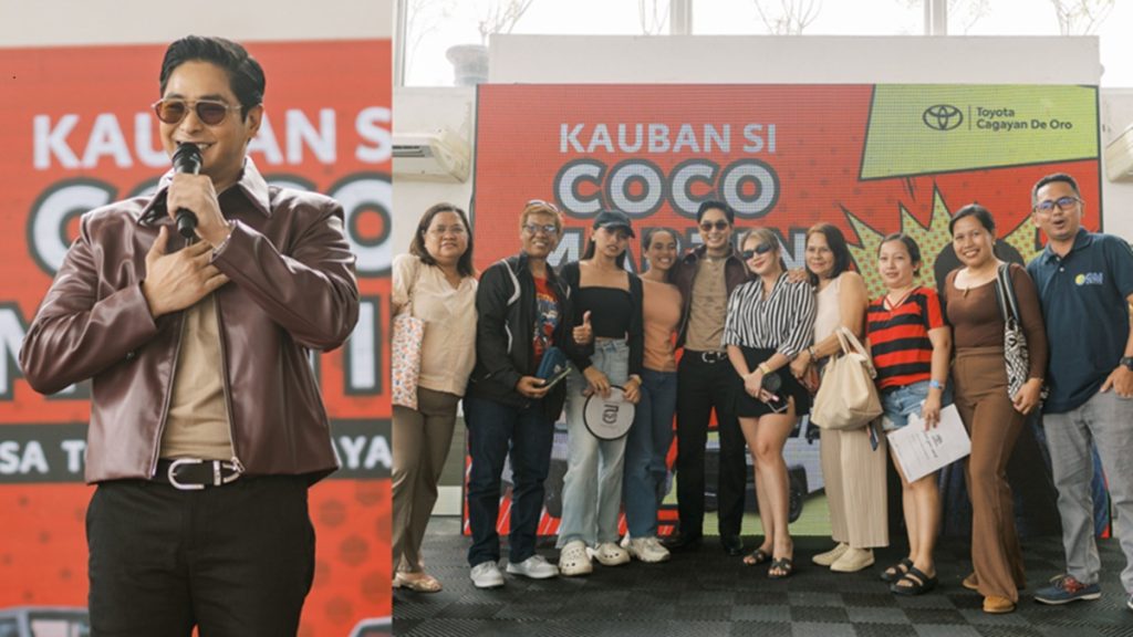 Fans Meet Coco Martin at Toyota Cagayan de Oro