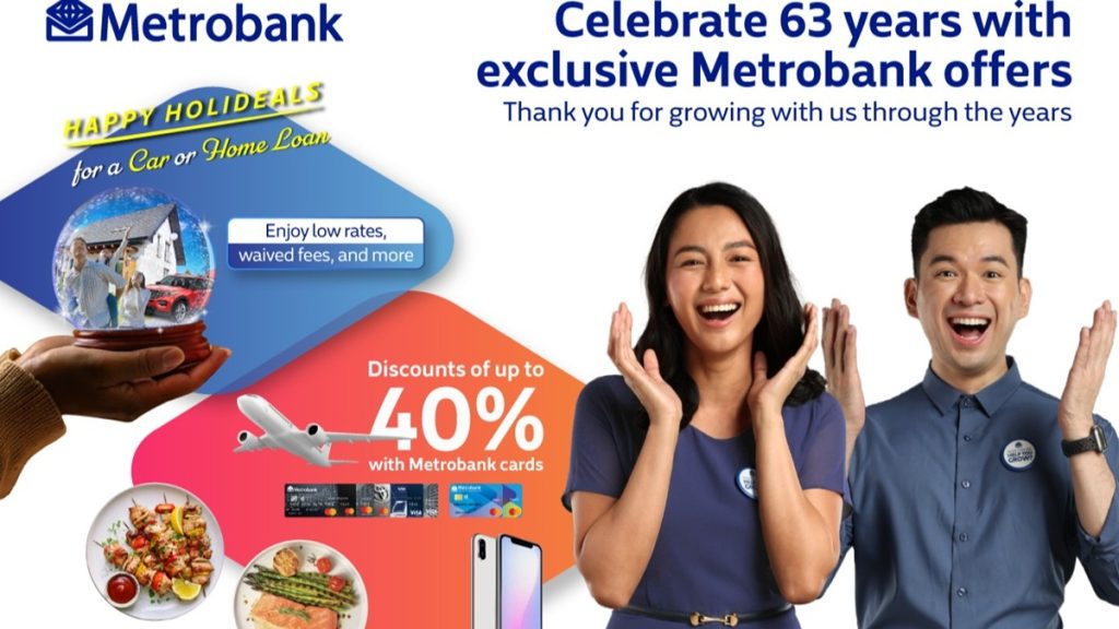Enjoy Exclusive Deals with Metrobank's Anniversary Celebration