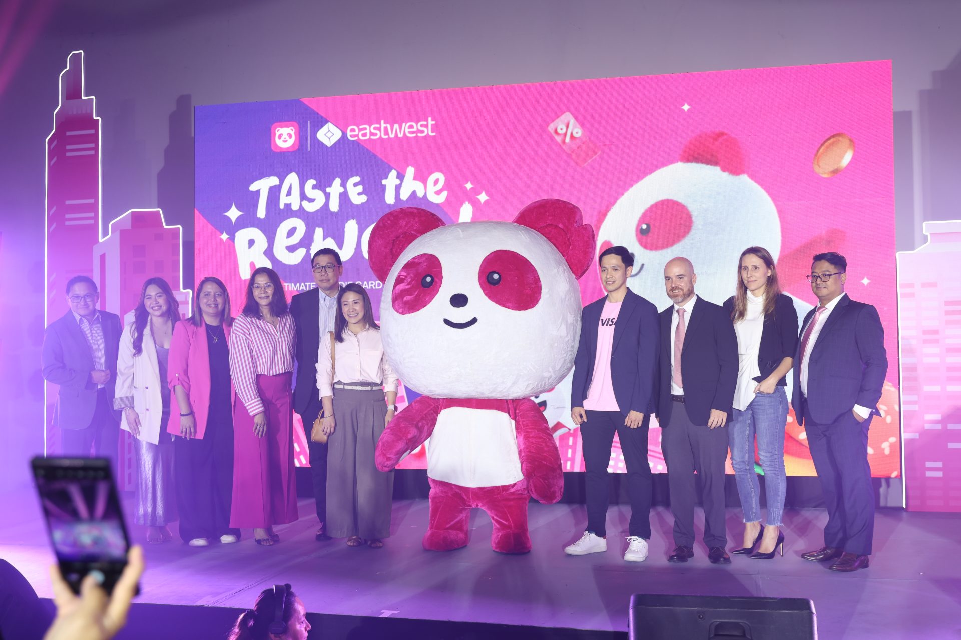 EastWest, foodpanda, and Visa launch a credit card built for food lovers