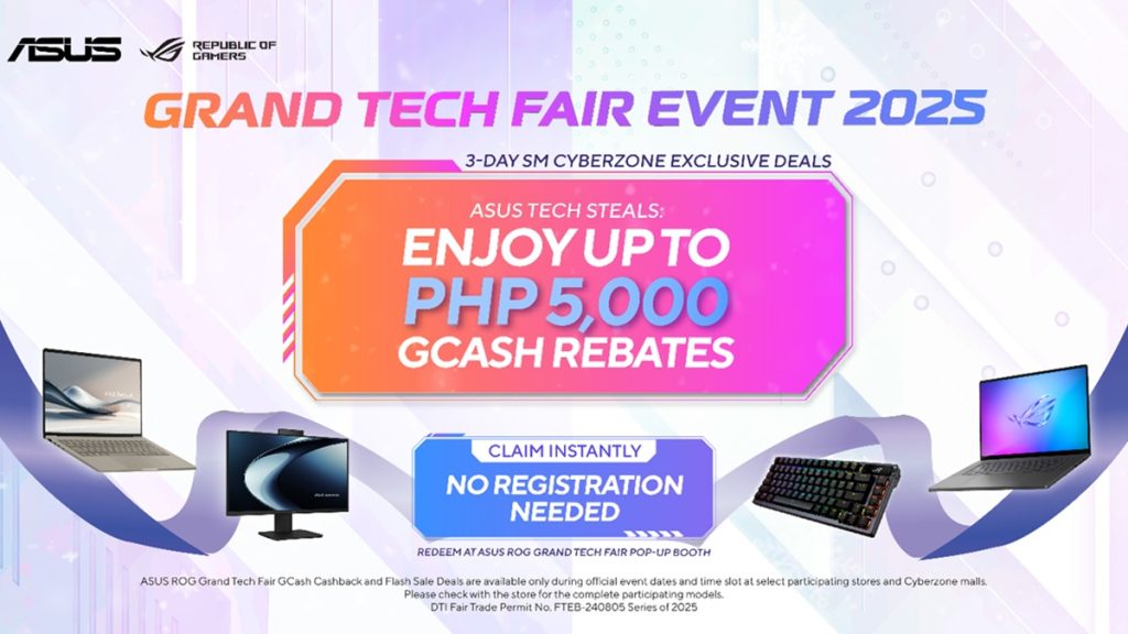 Upgrade Your Tech: ASUS ROG Grand Tech Fair is Here!