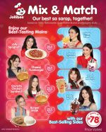 Jollibee Mix & Match: The Ultimate Pairings are Back!