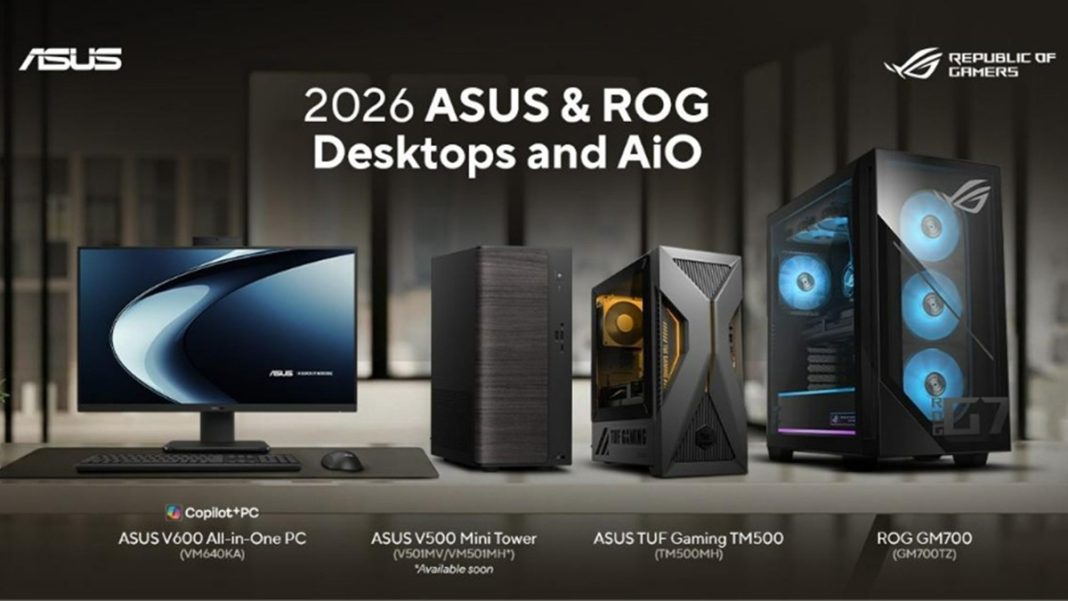 AI Meets Power: ASUS Debuts its 2026 Desktop & AiO Collection in PH