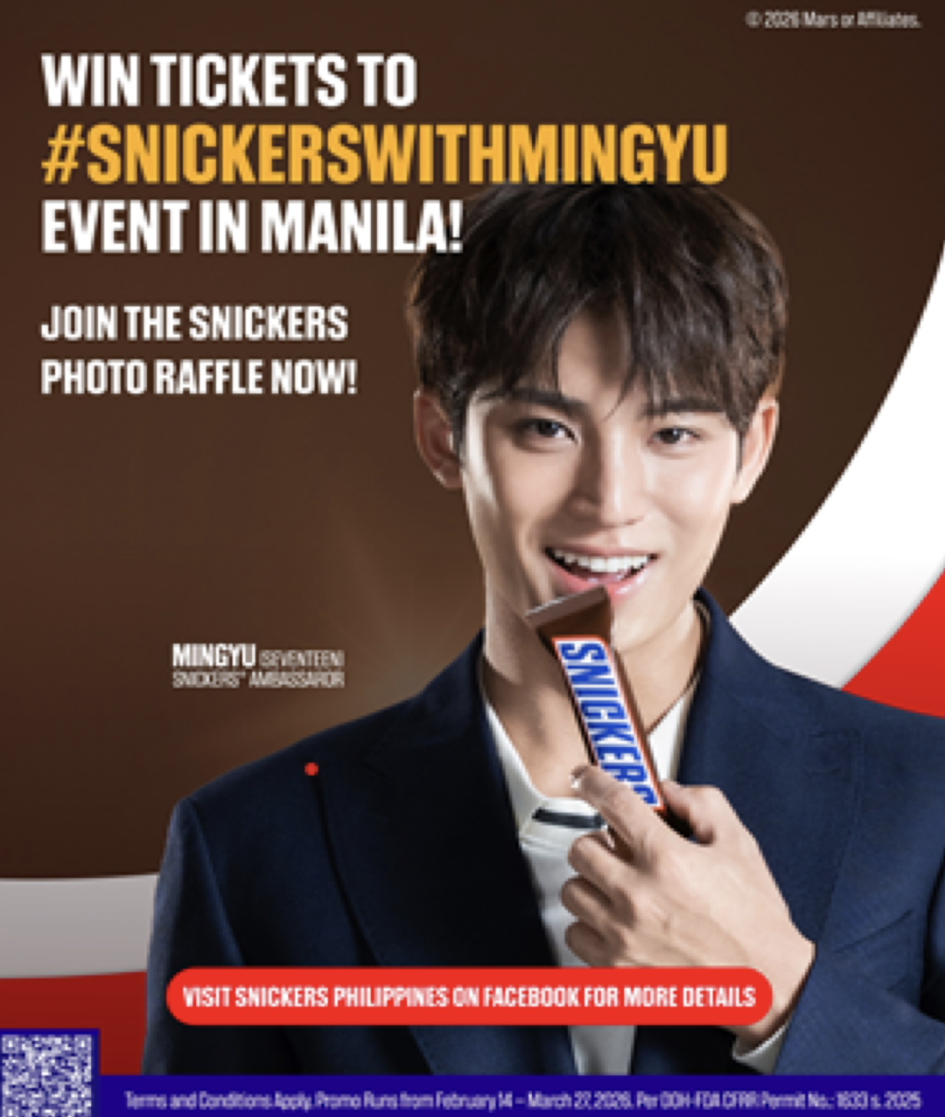 MINGYU in Manila SNICKERS Event: Pop-Up, Raffle & Exclusive Fan Experience